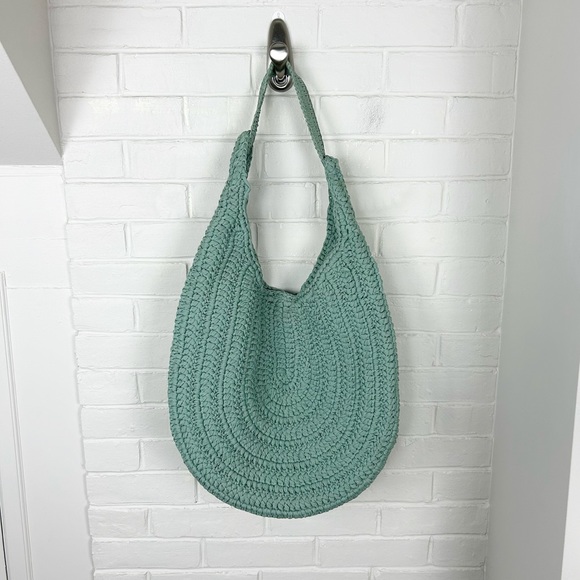 The Sak | Bags | The Sak Green Gaia Macrame Oversized Hobo Bag | Poshmark